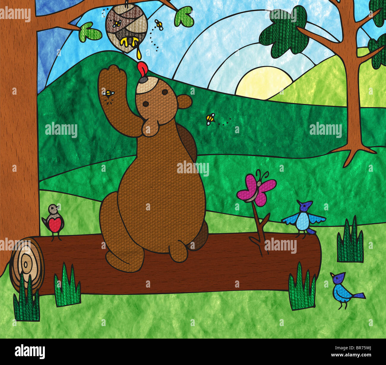 Honey bear food hi-res stock photography and images - Alamy