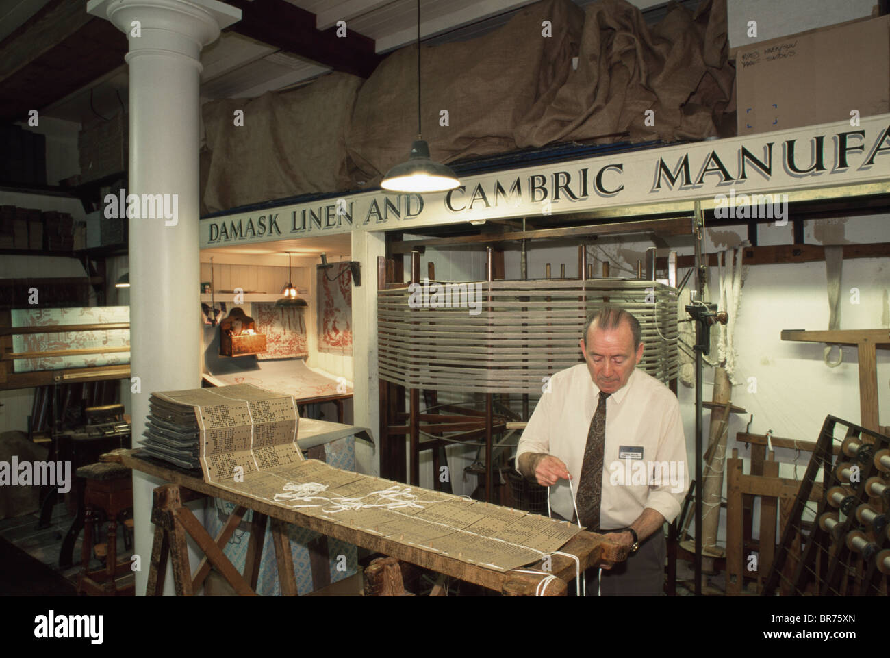 Co Down, Lisburn Museum, Irish Linen Centre Stock Photo - Alamy