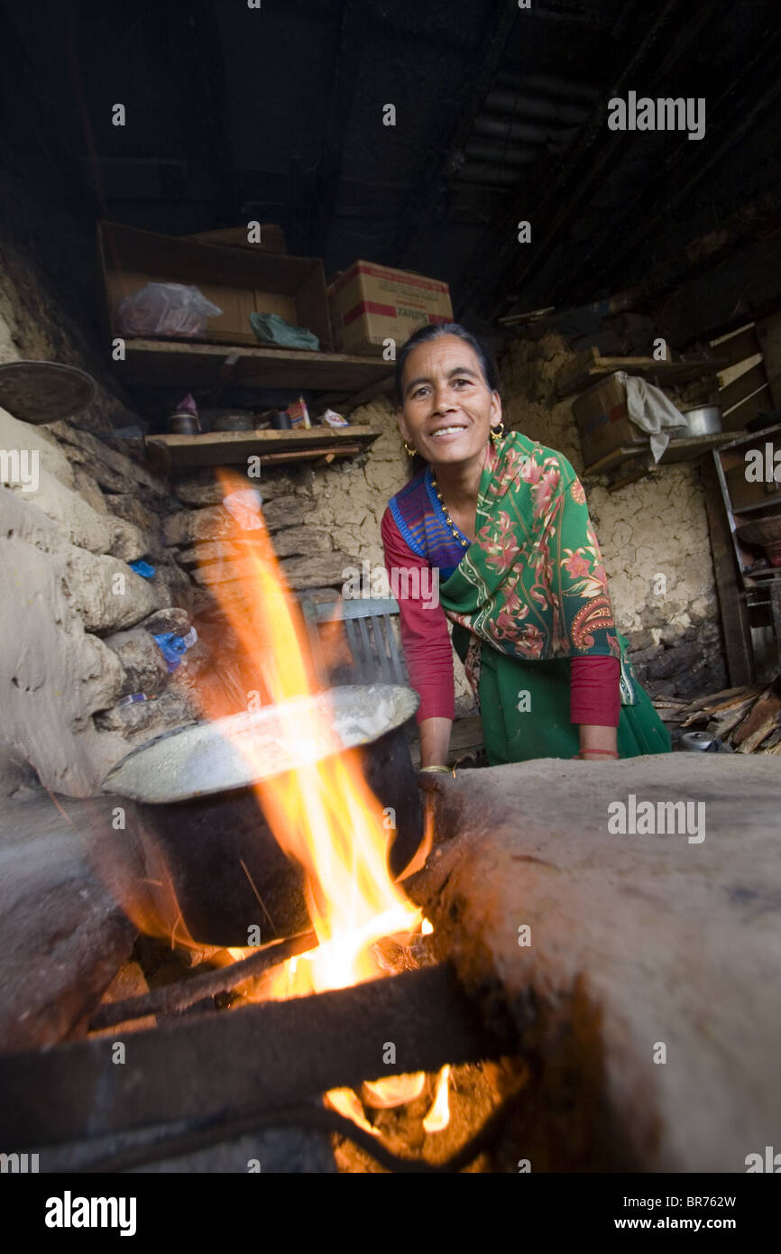 Restaurant owner in small village India Stock Photo - Alamy