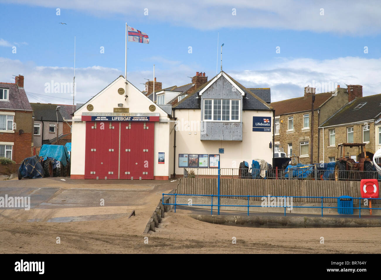 Newbiggin lifeboat station hi-res stock photography and images - Alamy