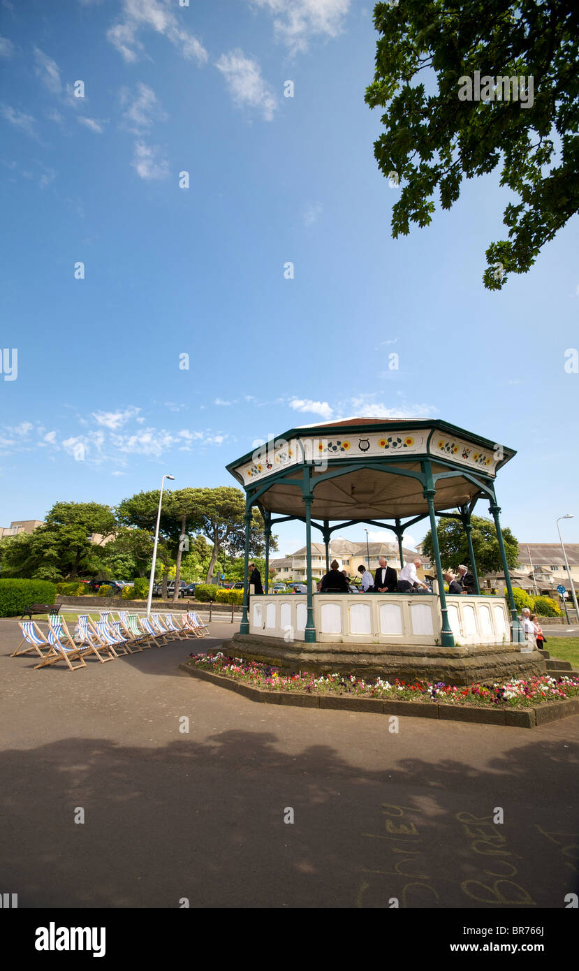 Clevedon North Somerset UK Bandstand Stock Photo - Alamy
