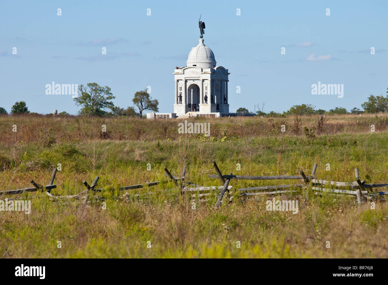 Pennsylvania monument, Cemetery Ridge, Civil War Battlefield ...