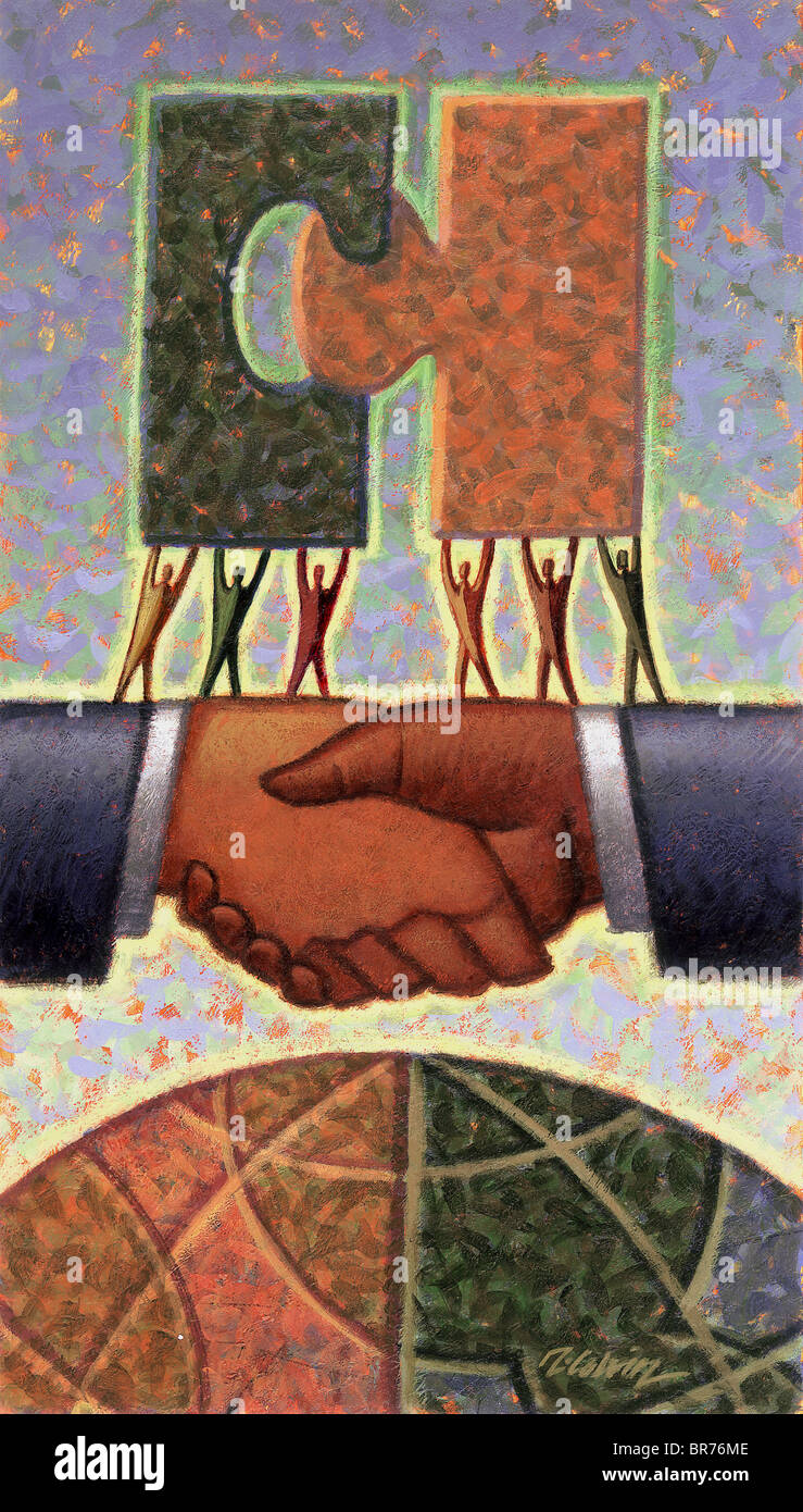 Political handshake hi-res stock photography and images - Alamy