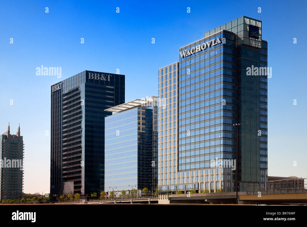 BB&T and Wachovia bank buildings in Altanta, Ga., USA Stock Photo - Alamy