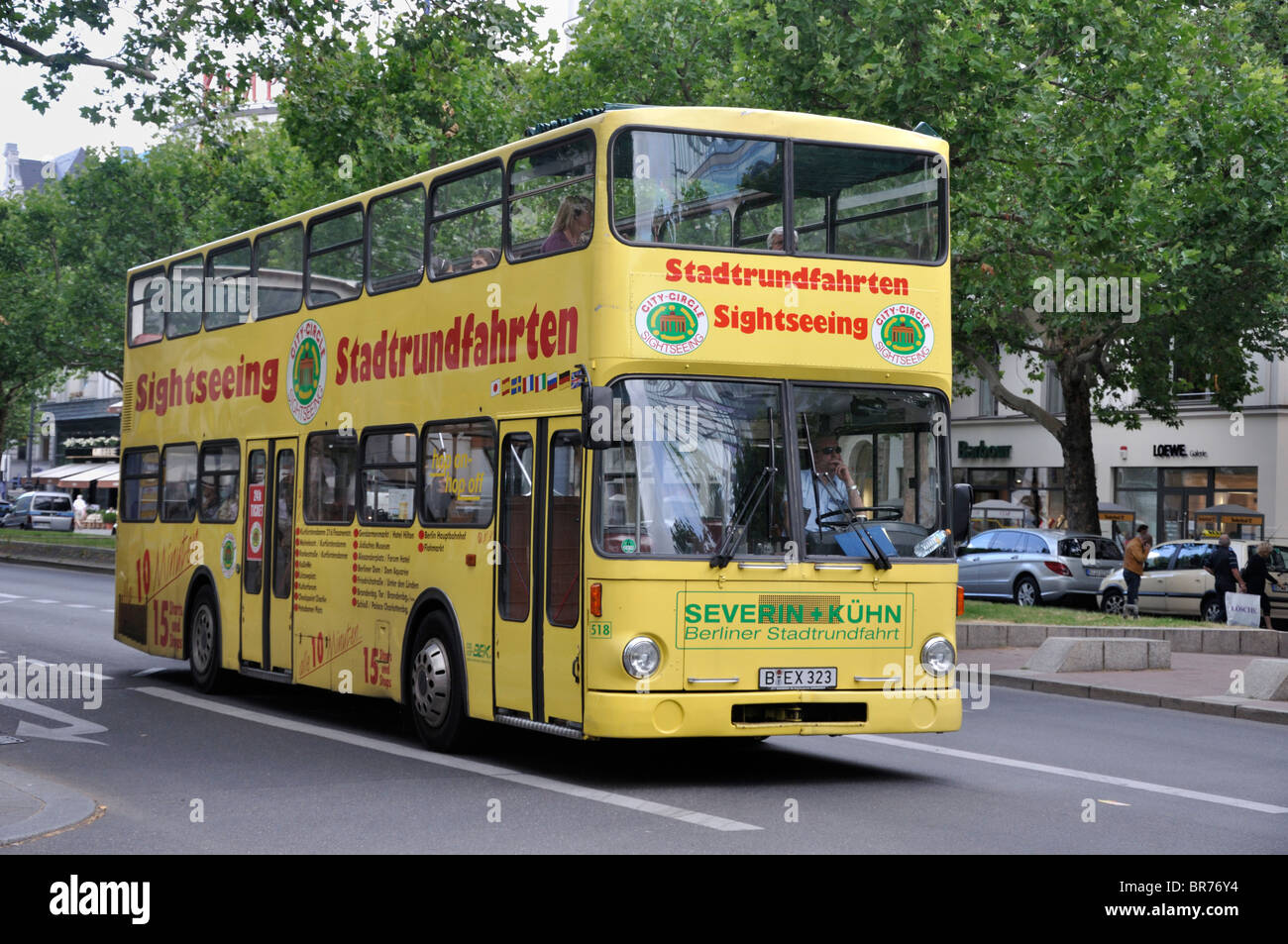 Sightseeing bus, Berlin Germany July 2010 Stock Photo - Alamy