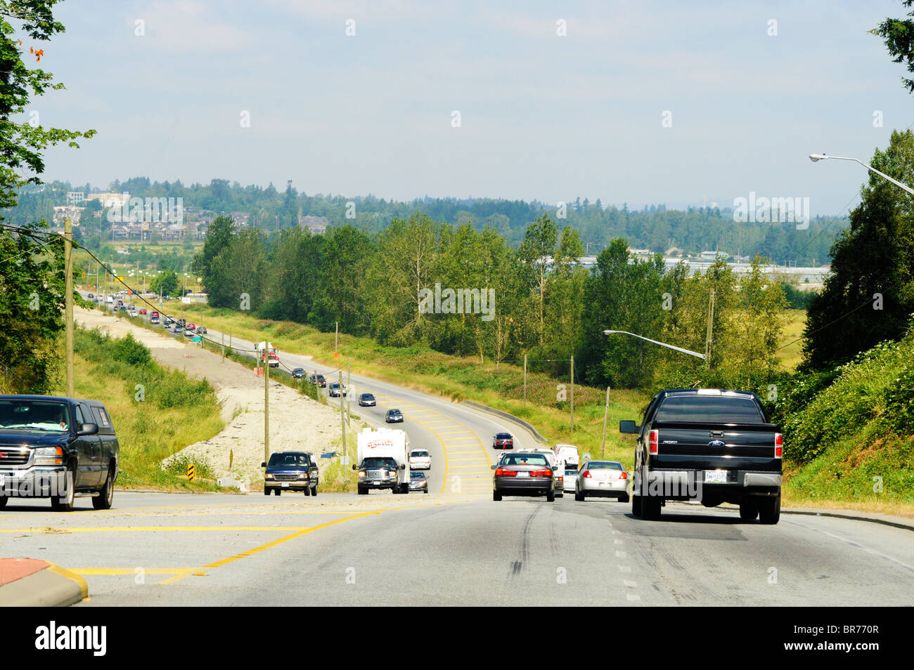 Vehicles on highway in hi-res stock photography and images - Alamy