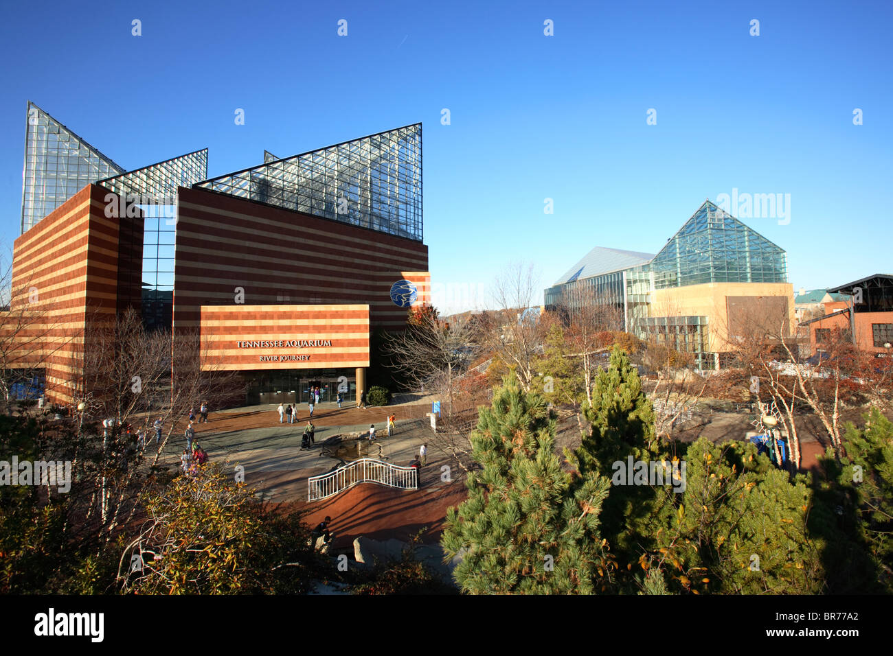 The Tennessee Aquarium in downtown Chattanooga TN Stock Photo - Alamy