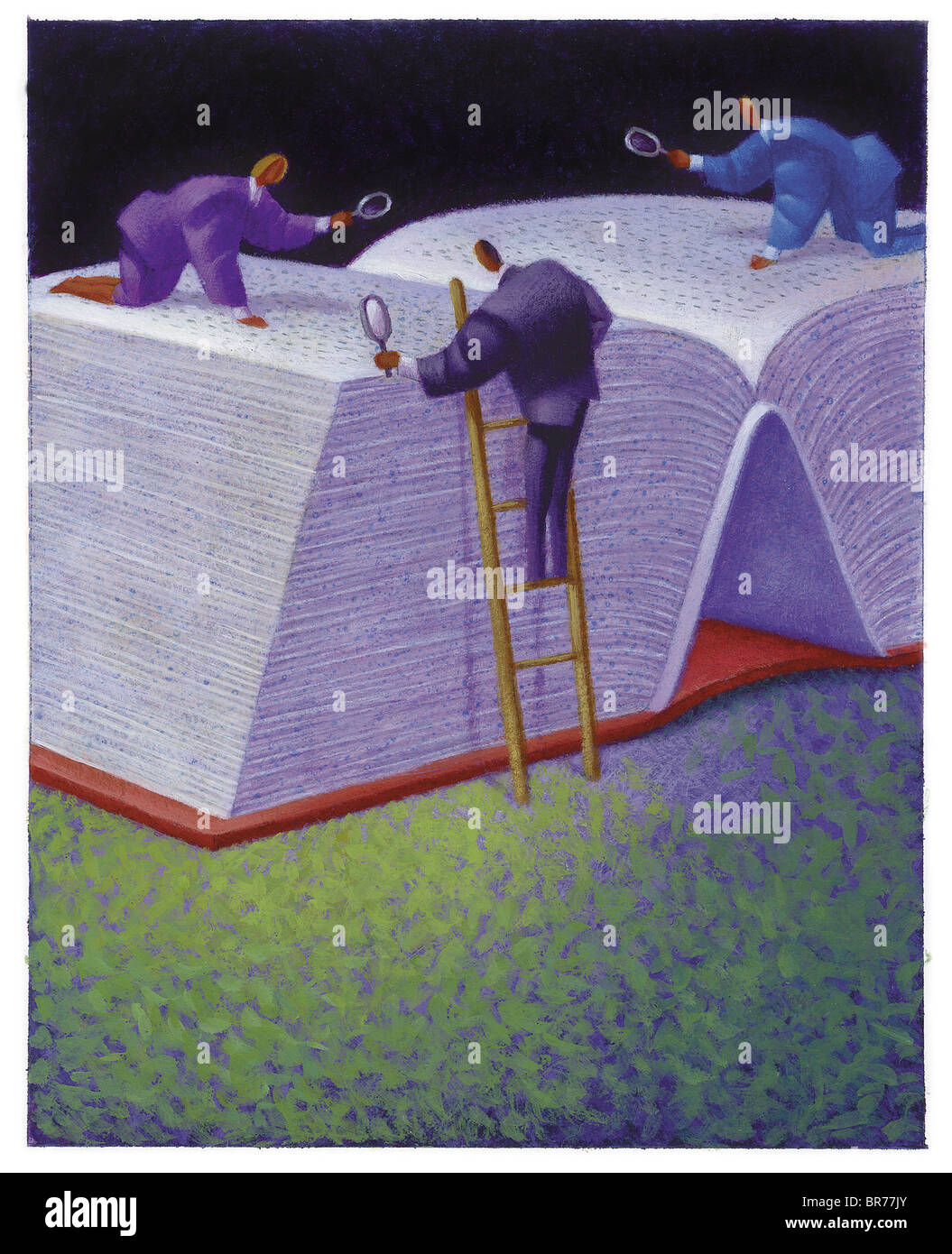 Giant book hi-res stock photography and images - Alamy