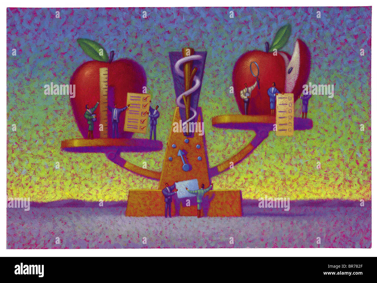 Scale Compare Fruit High Resolution Stock Photography and Images - Alamy