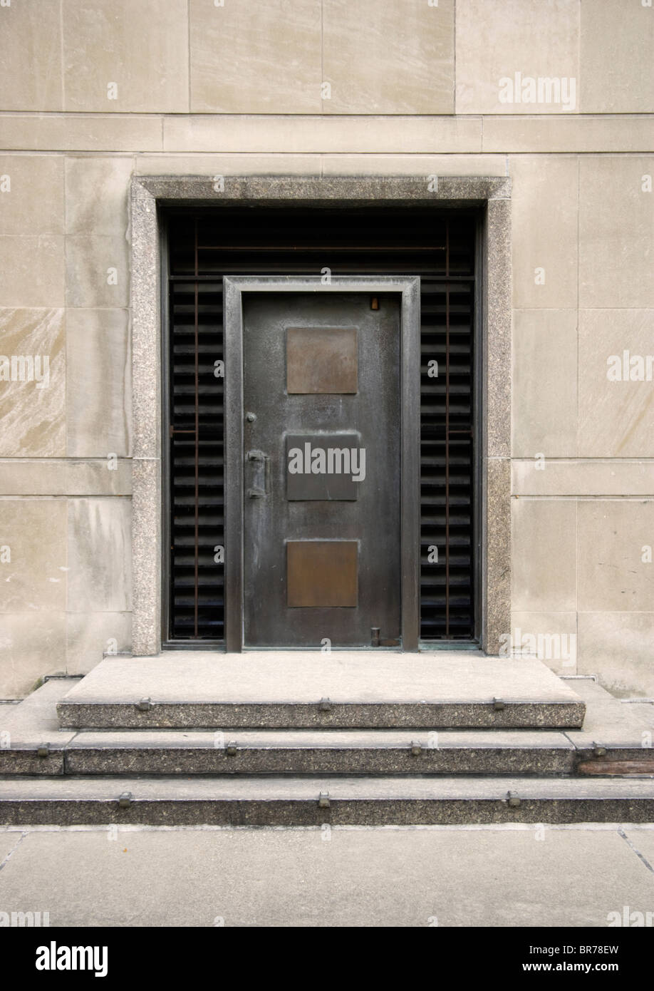 Heavy old bronze door Stock Photo - Alamy