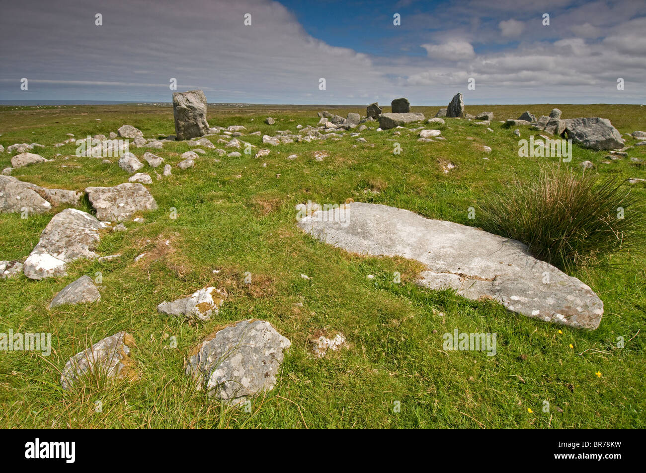 Steinacleit standing Stones Shadar Barvas Isle of Lewis, Outer Hebrides ...