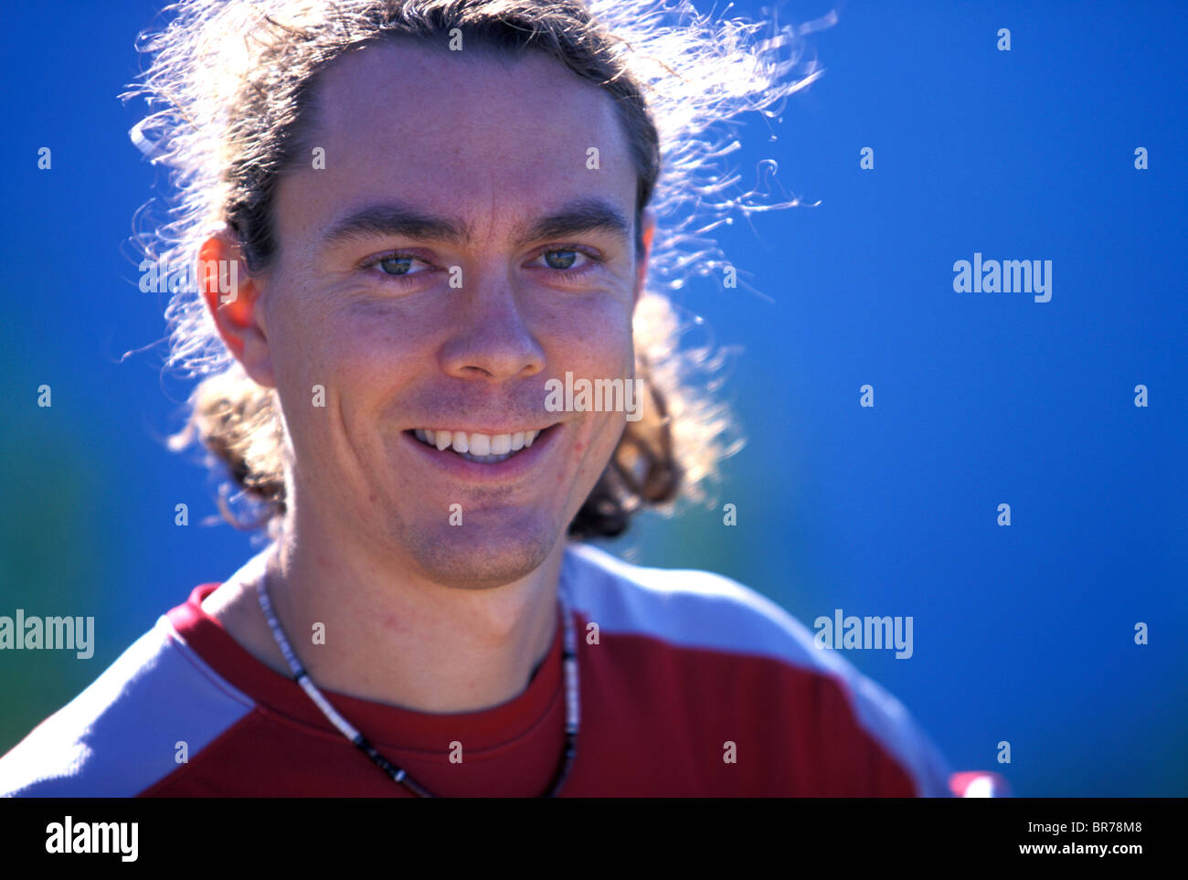 Headshot of an ultramarathon runner in the Cascade Mountains Washington ...