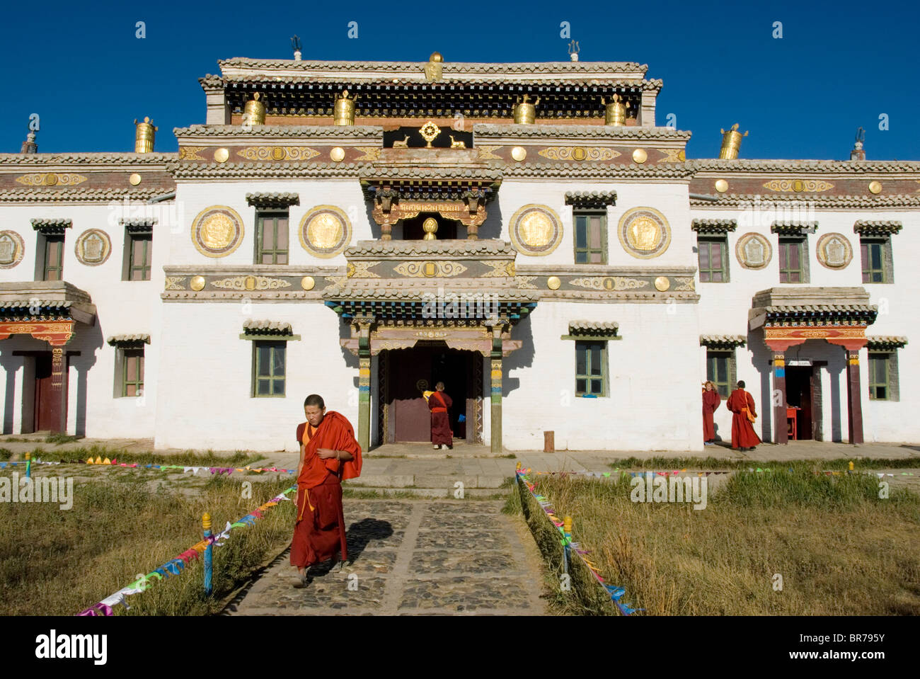 Erdene Zuu Monastery Mongolia Stock Photo - Alamy