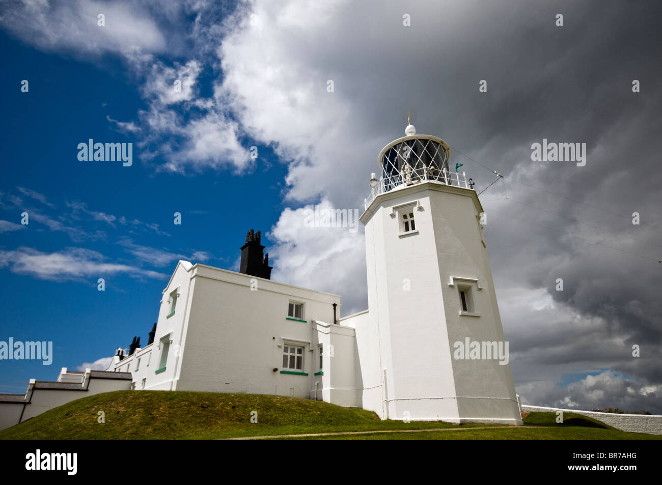 The Lizard Lighthouse on Lizard Point in Cornwall, England, UK Stock ...