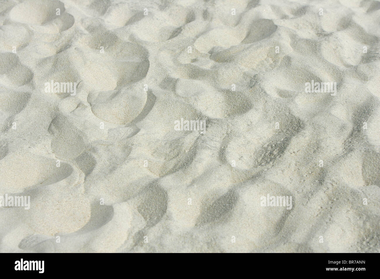 background texture of light colored sand grains on the beach Stock ...