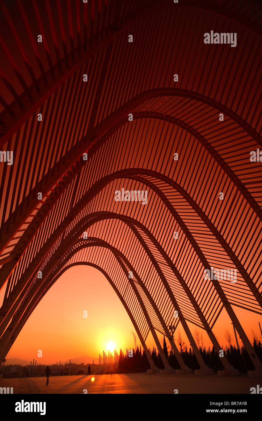 Olympic Sport Complex by Calatrava, Athens, Greece Stock Photo - Alamy