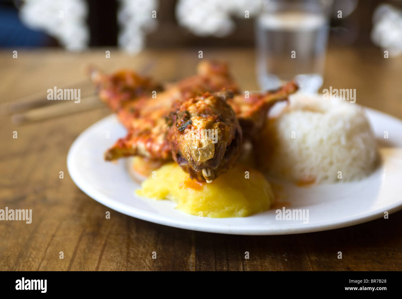 Roast guinea pig cuy in hi-res stock photography and images - Alamy