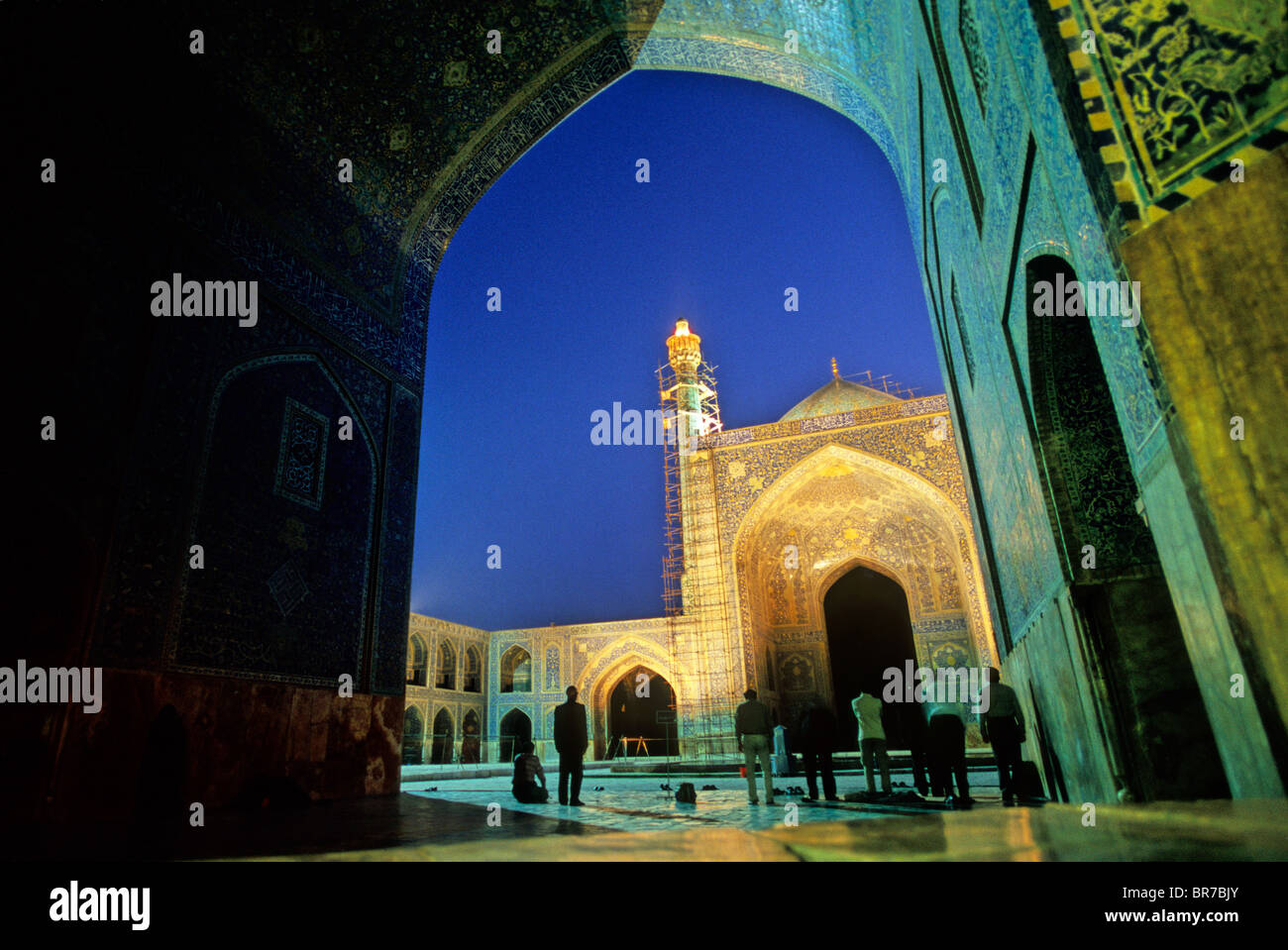 The Imam Mosque in Isfahan southern Iran Stock Photo - Alamy