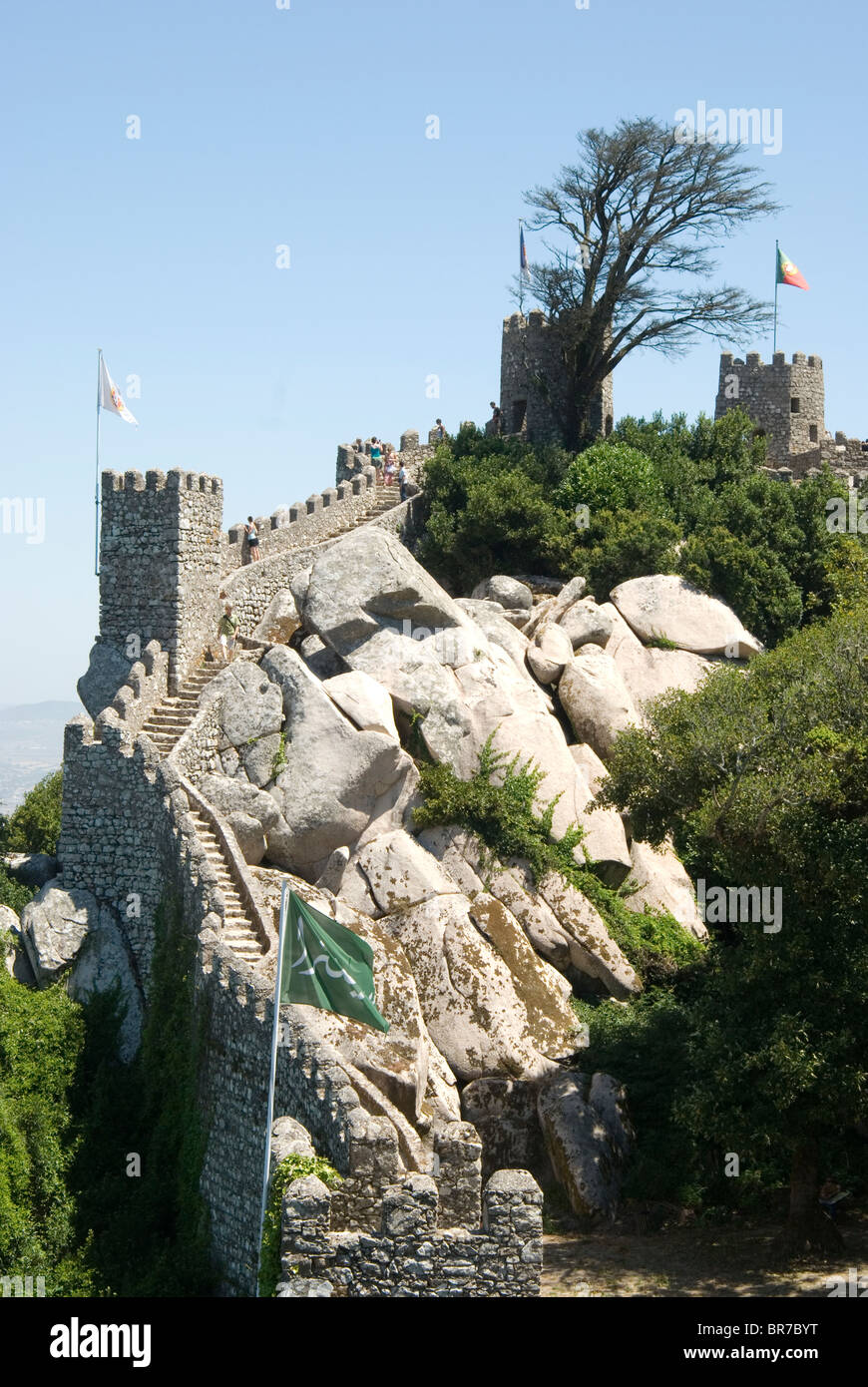 Castle of the Moors in Sintra (Castelo dos Mouros) UNESCO World ...
