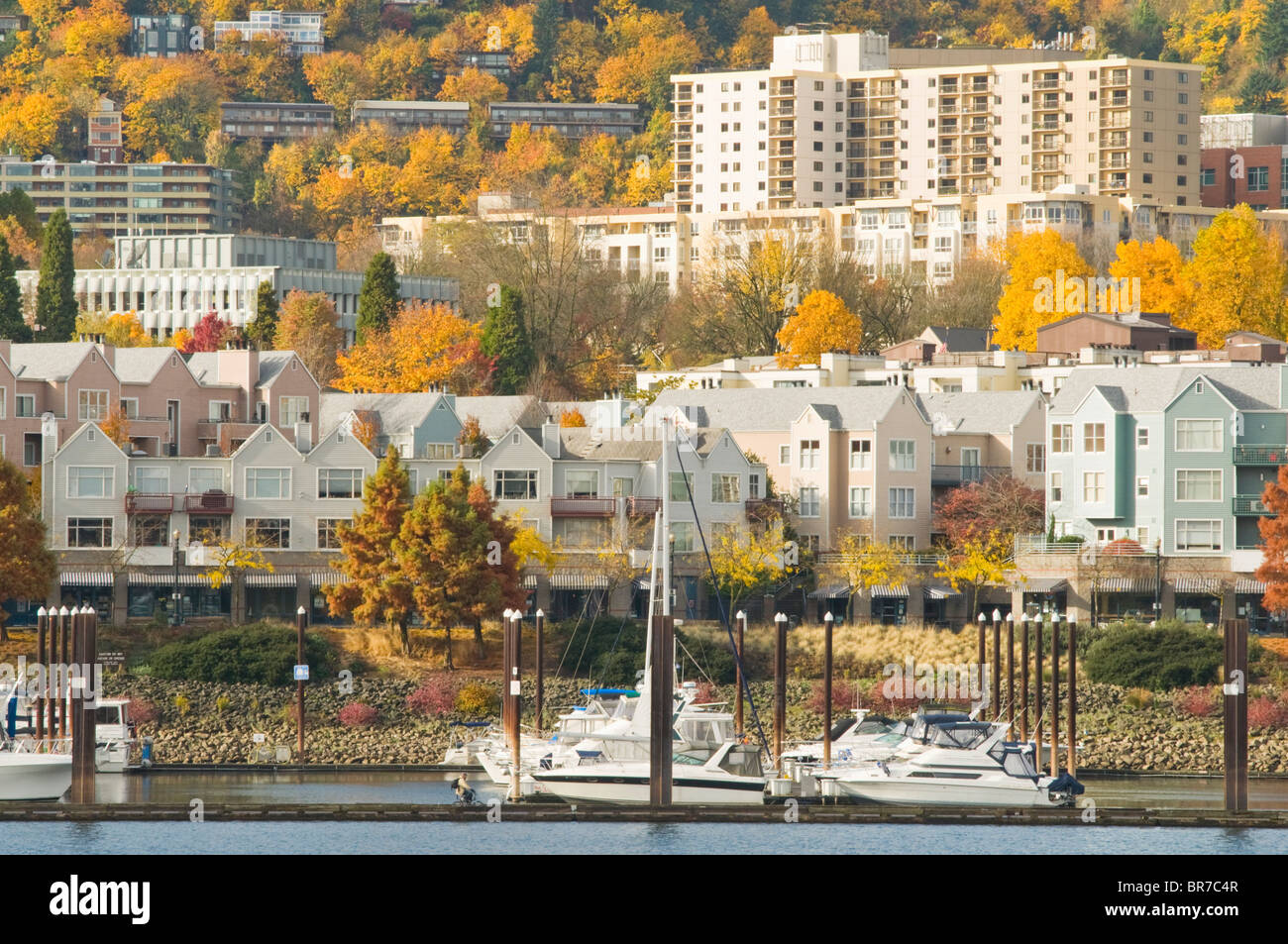 Portland riverfront ship dock hi-res stock photography and images - Alamy