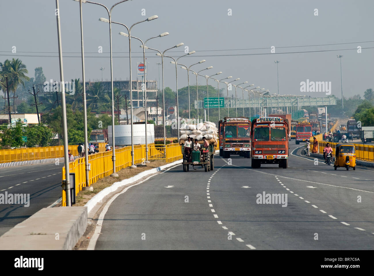 National Highway (NH7) near Dharmapuri, Tamil Nadu Stock Photo - Alamy