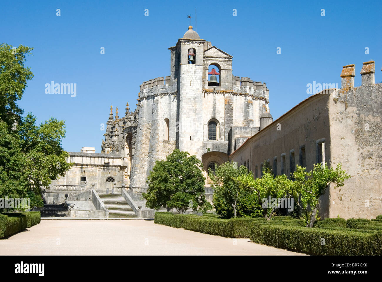 The Convento de Cristo convent in Tomar, Portugal. UNESCO world ...