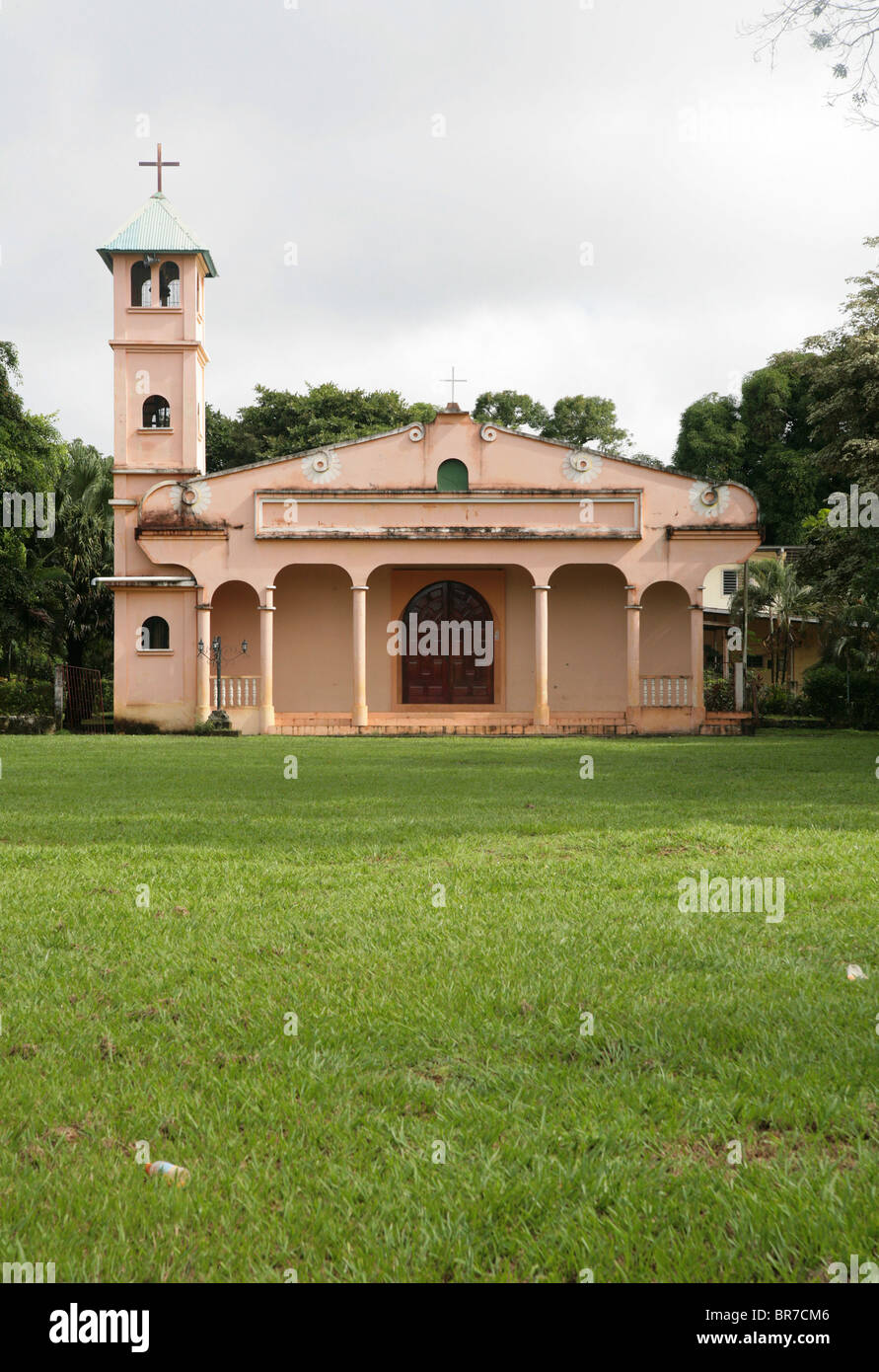 San Francisco de Asis church in Dolega, Chiriqui, Panama Stock Photo ...