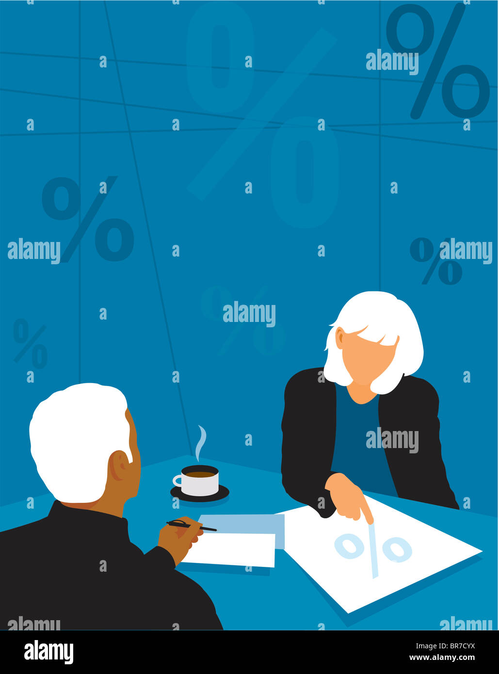 Financial illustrations hi-res stock photography and images - Alamy