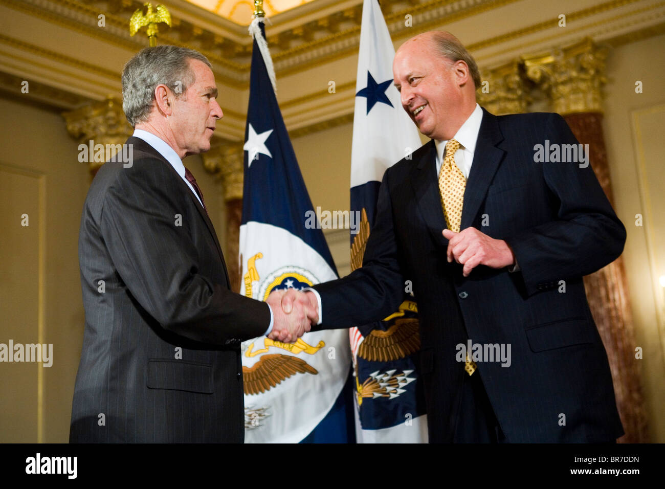 President george bush president john hi-res stock photography and ...