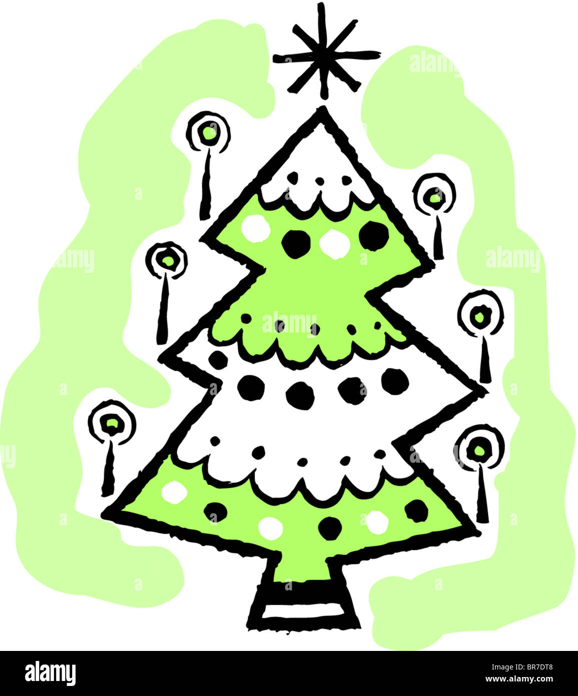 Tree candles Cut Out Stock Images & Pictures - Alamy