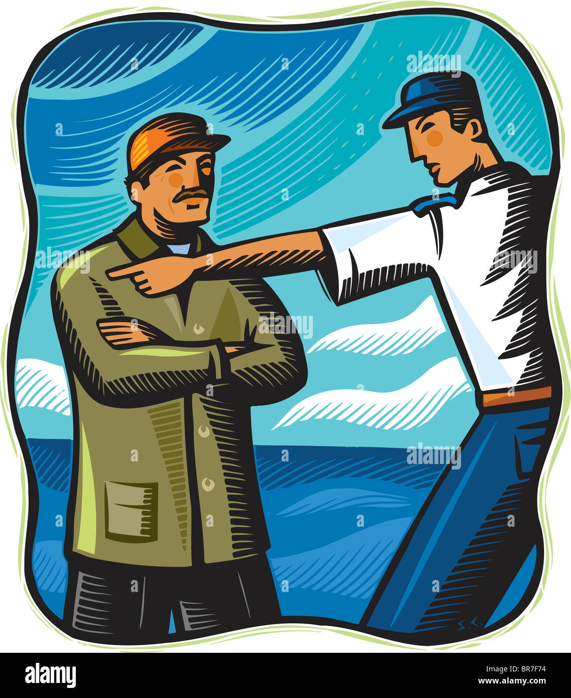 Another man stands hi-res stock photography and images - Alamy