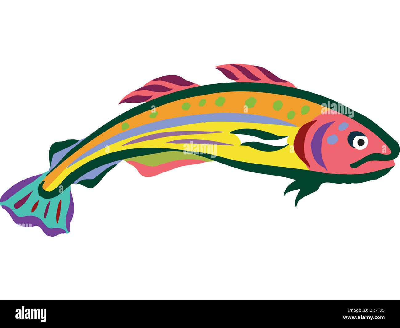An image of a colorful fish Stock Photo - Alamy