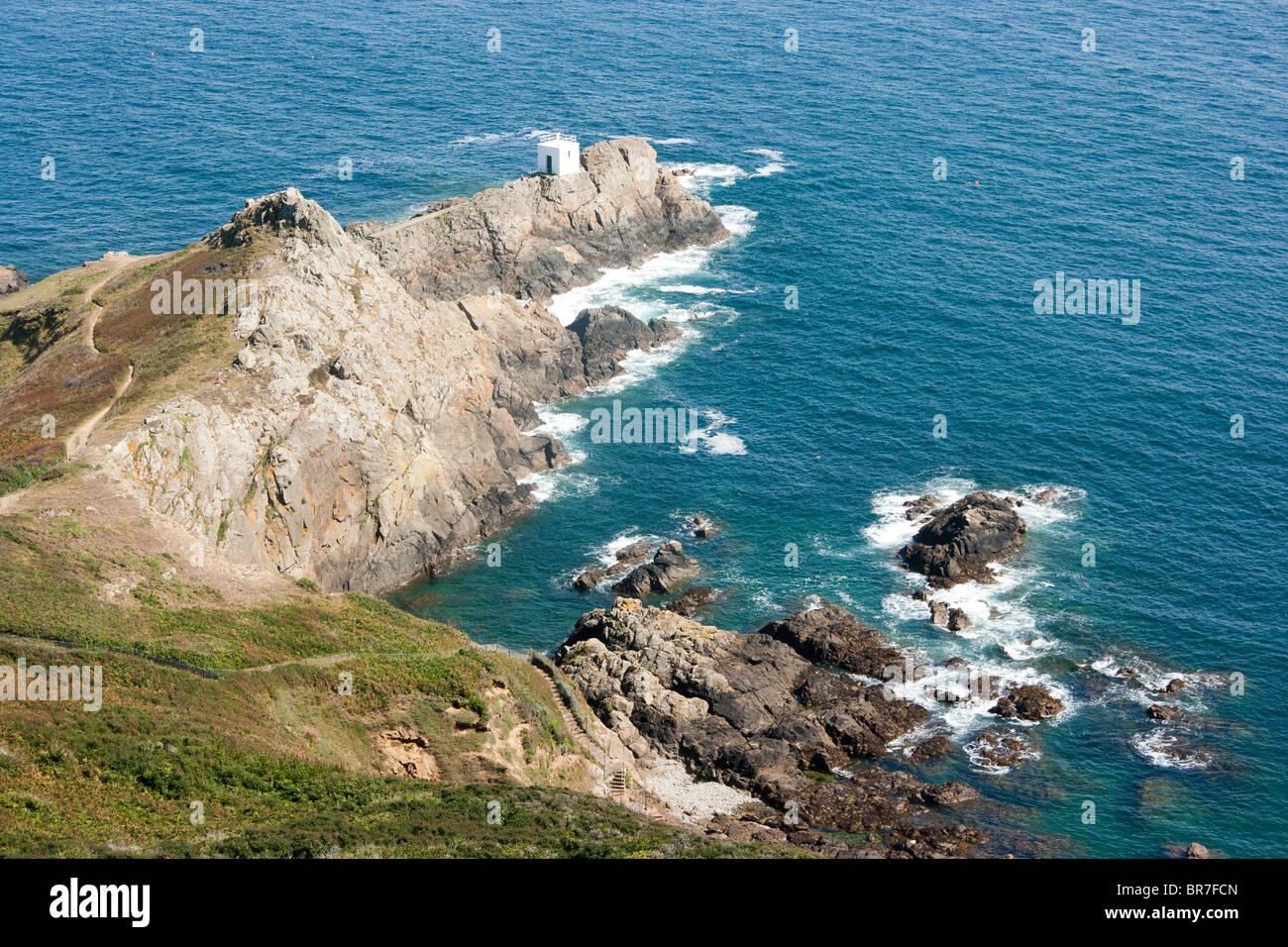 Jerbourg Point, Guernsey Stock Photo - Alamy