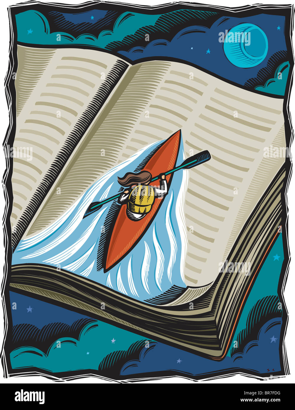 Through book hi-res stock photography and images - Alamy