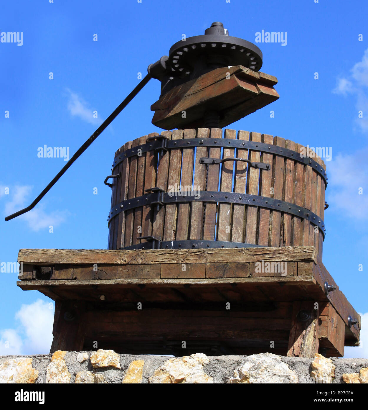 Grape press hi-res stock photography and images - Alamy