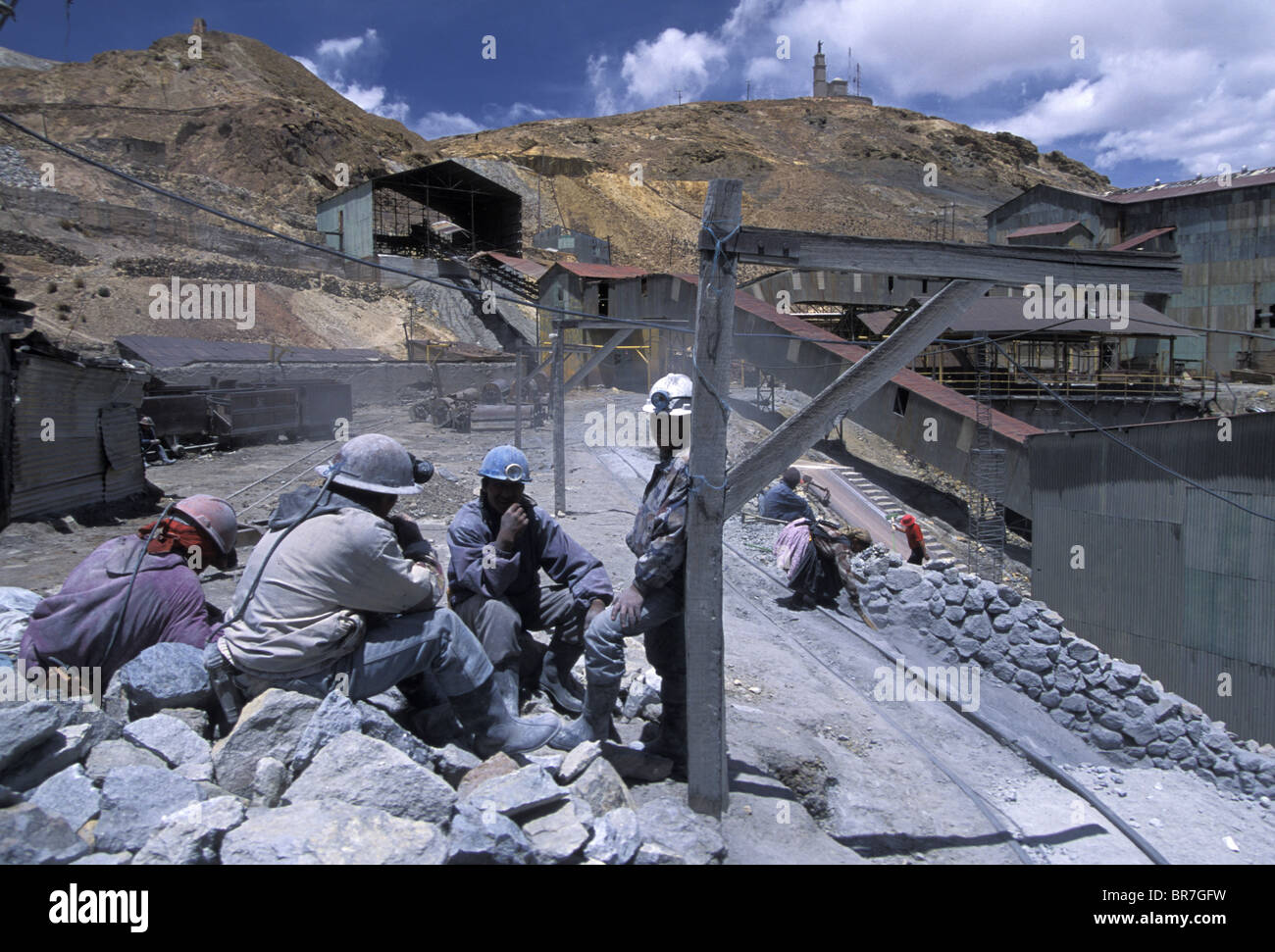 Silver Mining Cerro Rico Stock Photo - Alamy