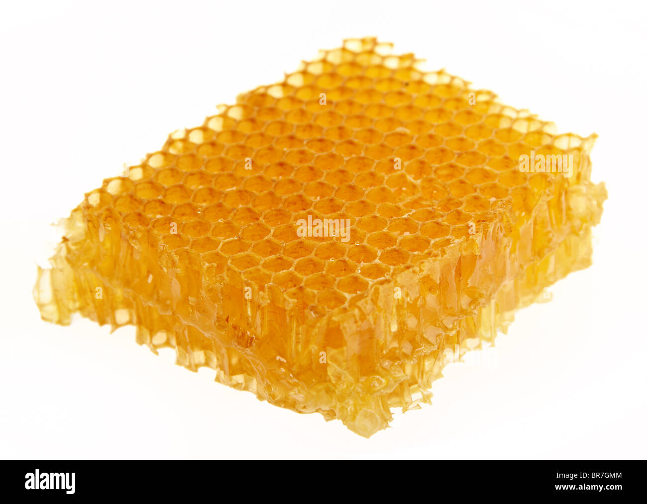 Yellow honeycomb wax cell detail texture background Stock Photo - Alamy
