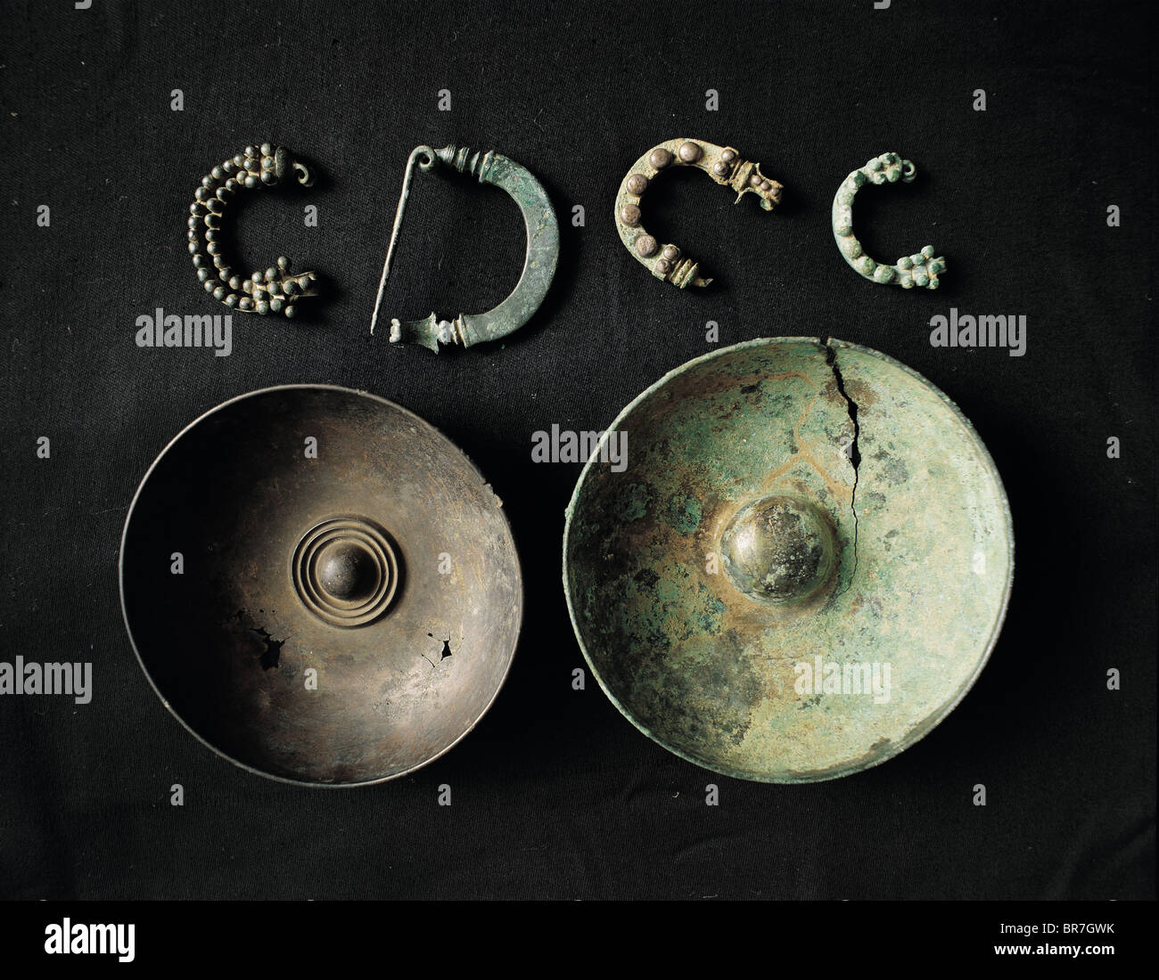Phyrigian artefacts discovered in Gordion Ankara dated 1000 BC Turkey ...