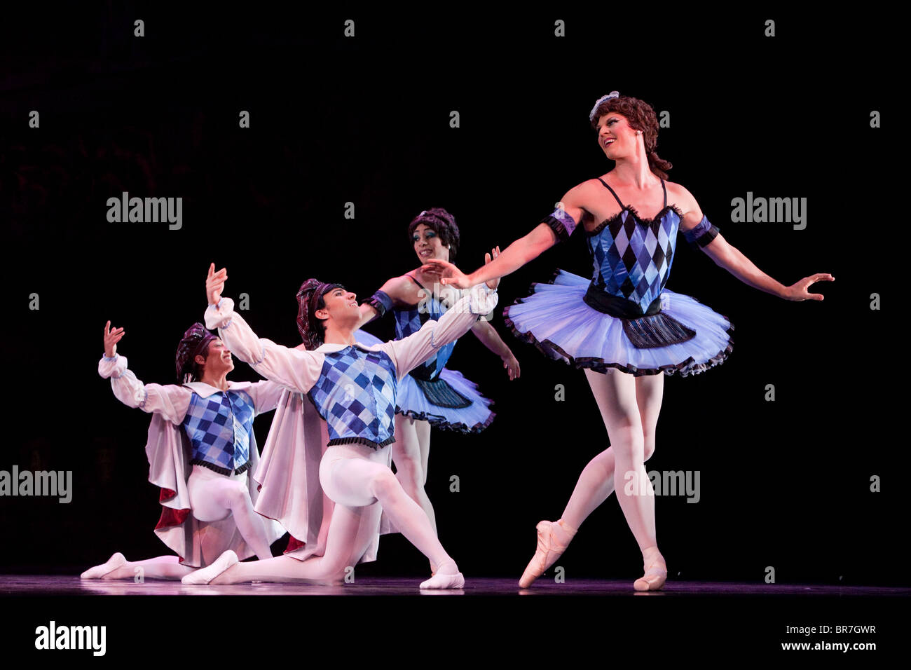 LONDON, ENGLAND - Les Ballets Trockadero de Monte Carlo performing ...