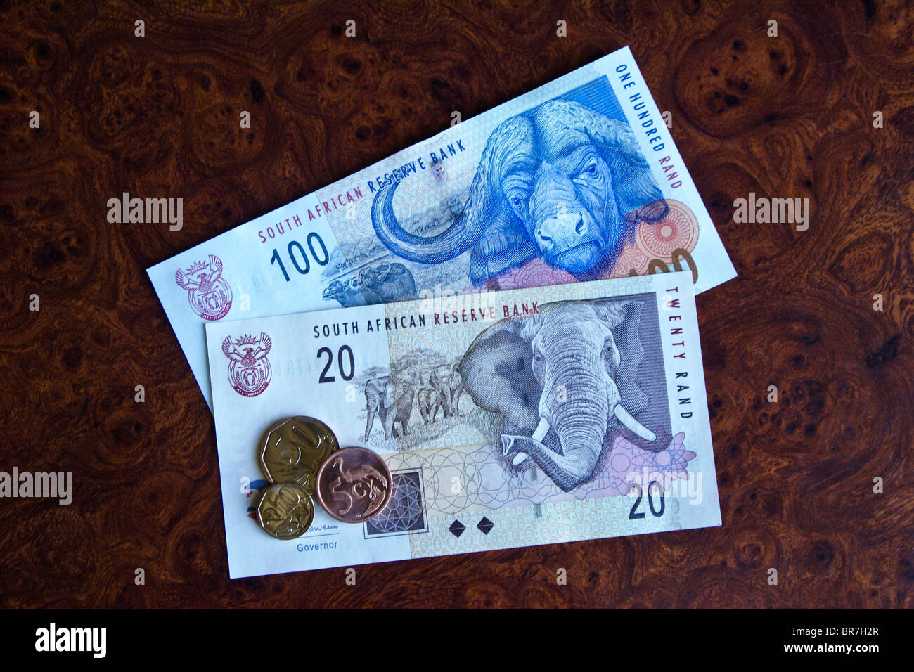 South african money notes hi-res stock photography and images - Alamy