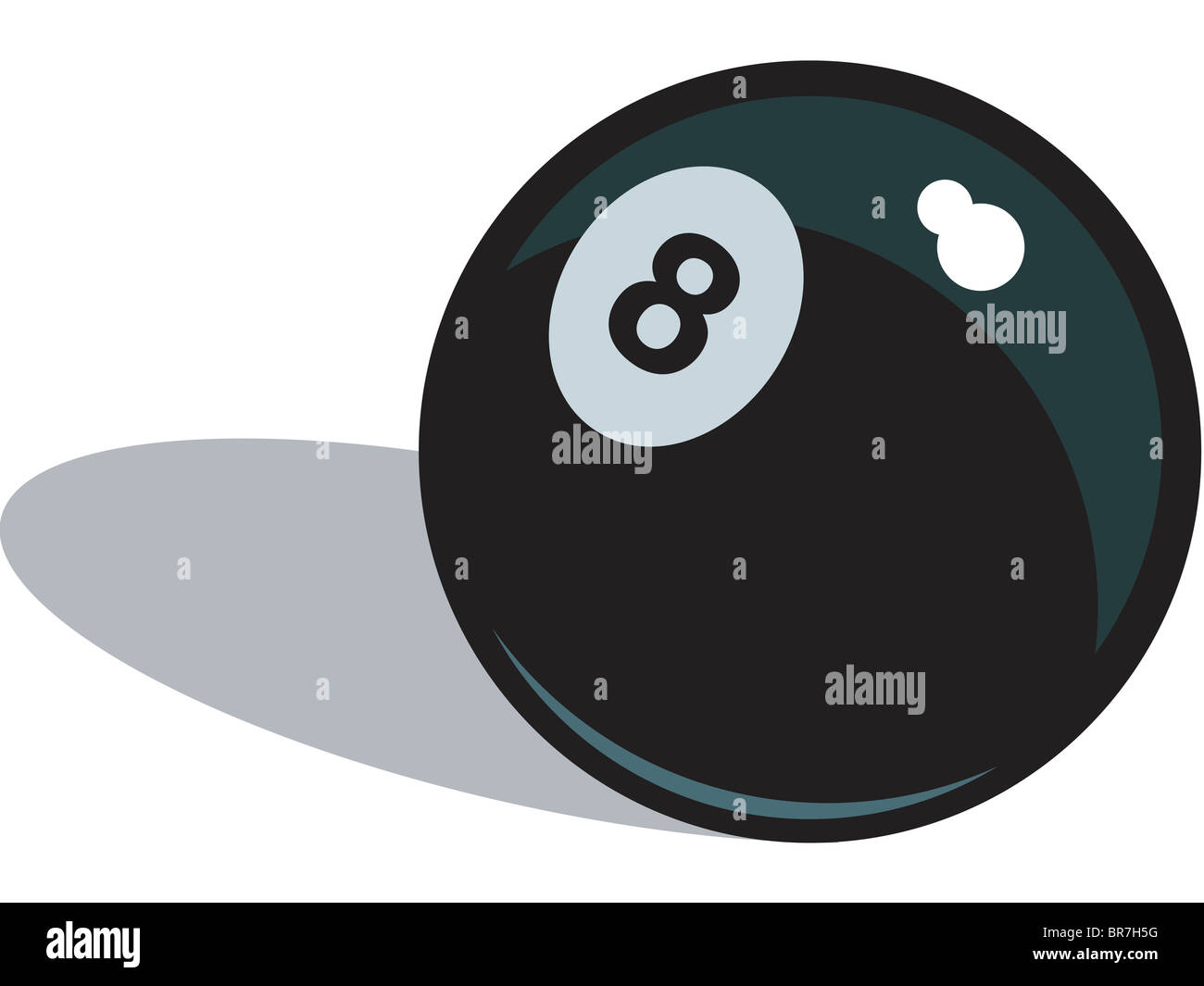 Cartoon eight ball hi-res stock photography and images - Alamy