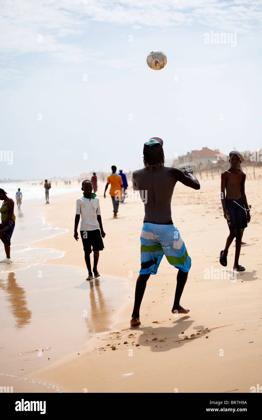 Senegal beach kids hi-res stock photography and images - Alamy