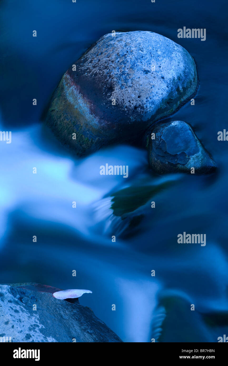close-up of river stream in mountain river Stock Photo - Alamy