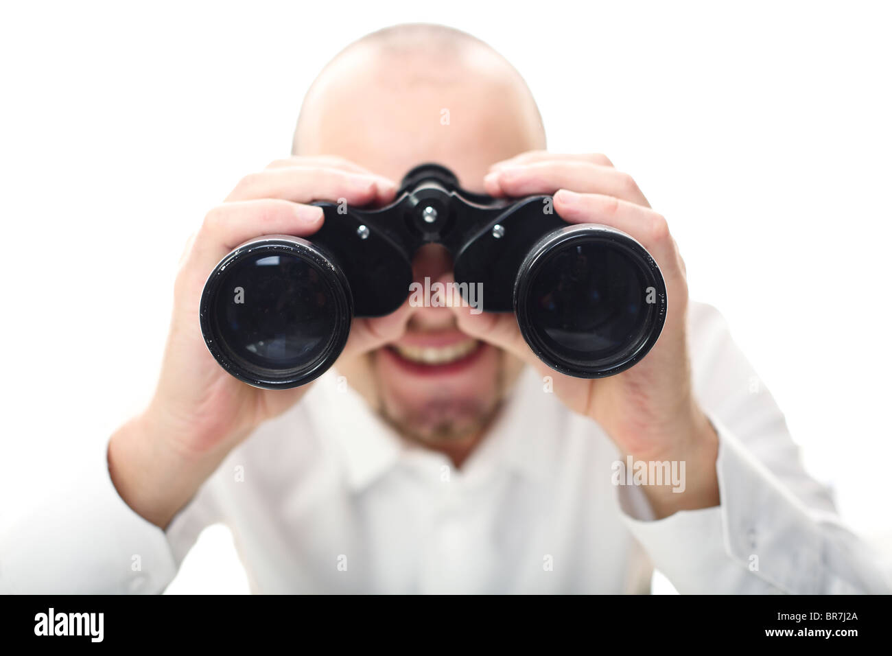 Binocular white hi-res stock photography and images - Alamy