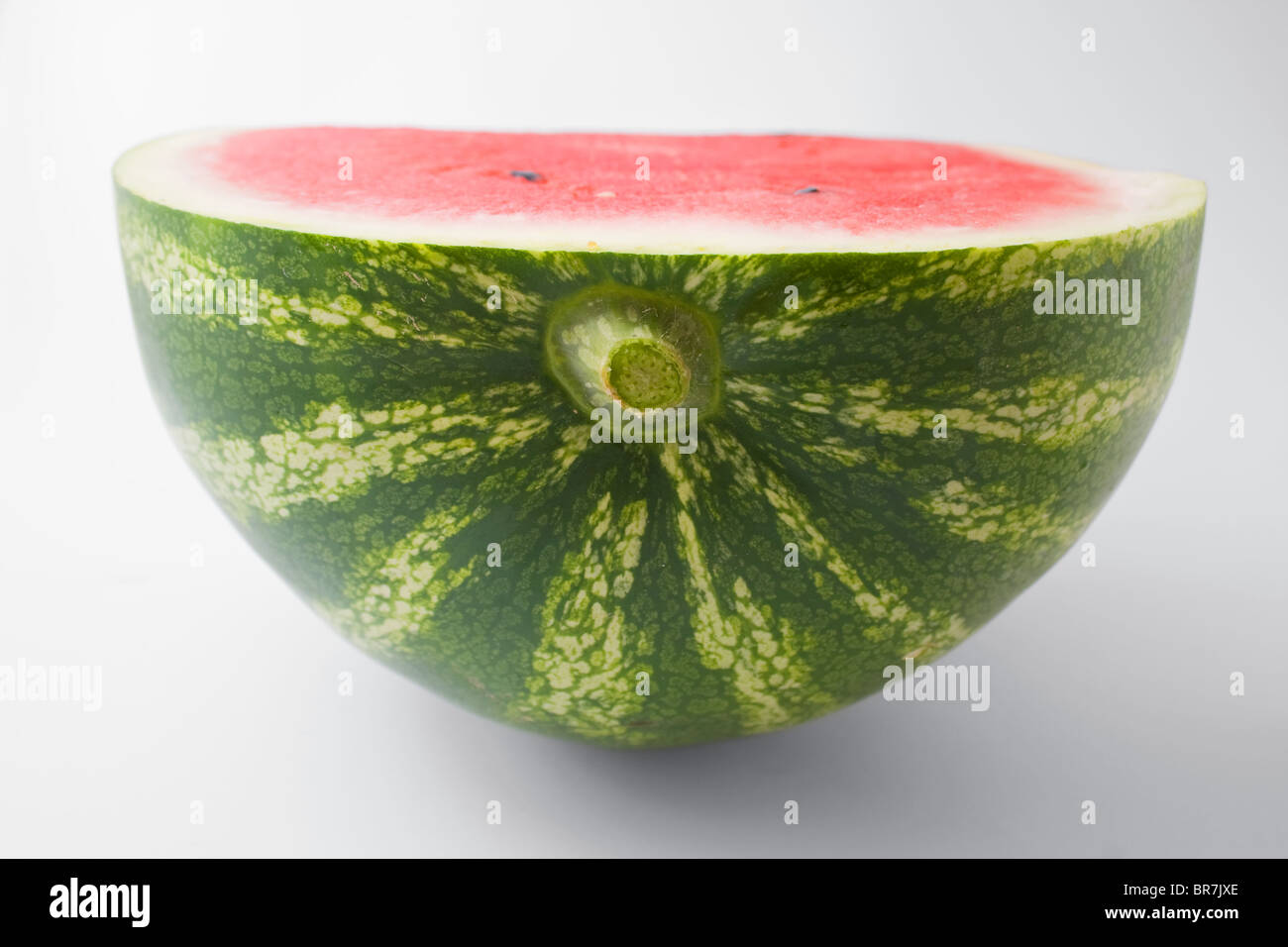 Half a watermelon Stock Photo - Alamy