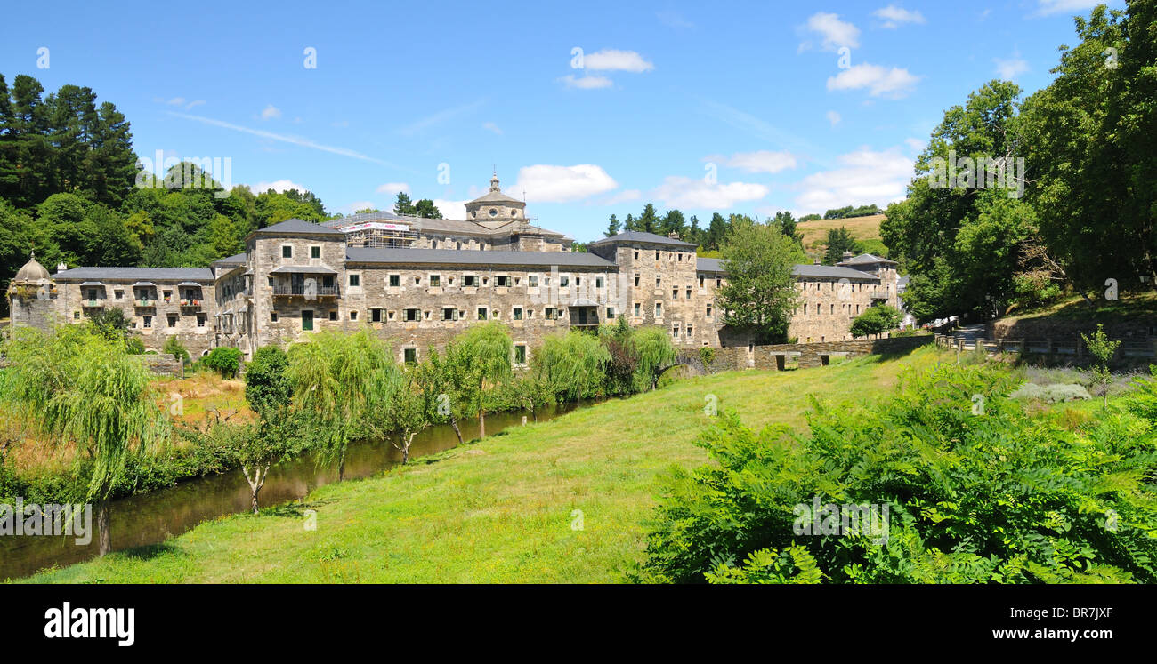 The benedectine monastery of Samos (Abadia Benedictina de San Julian y ...