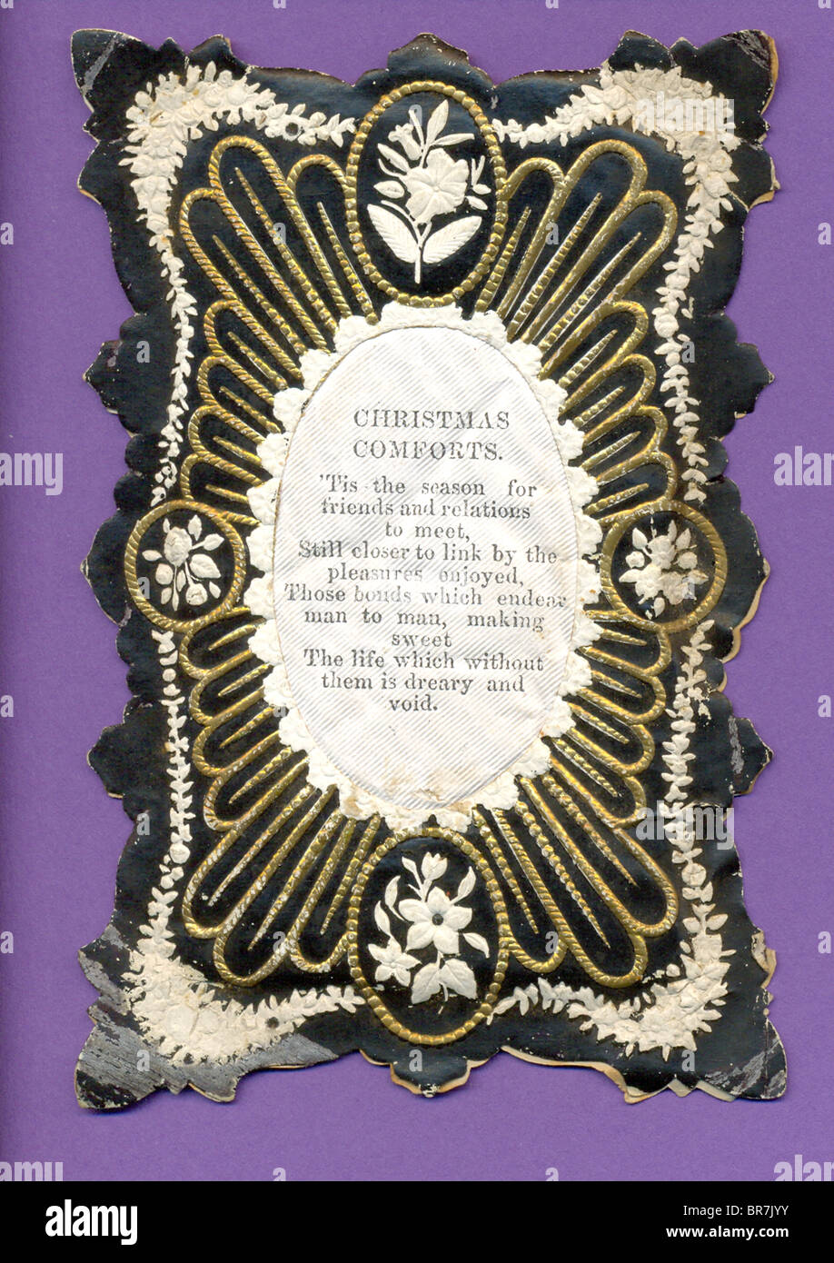 Greeting card suitable for those in mourning Stock Photo - Alamy