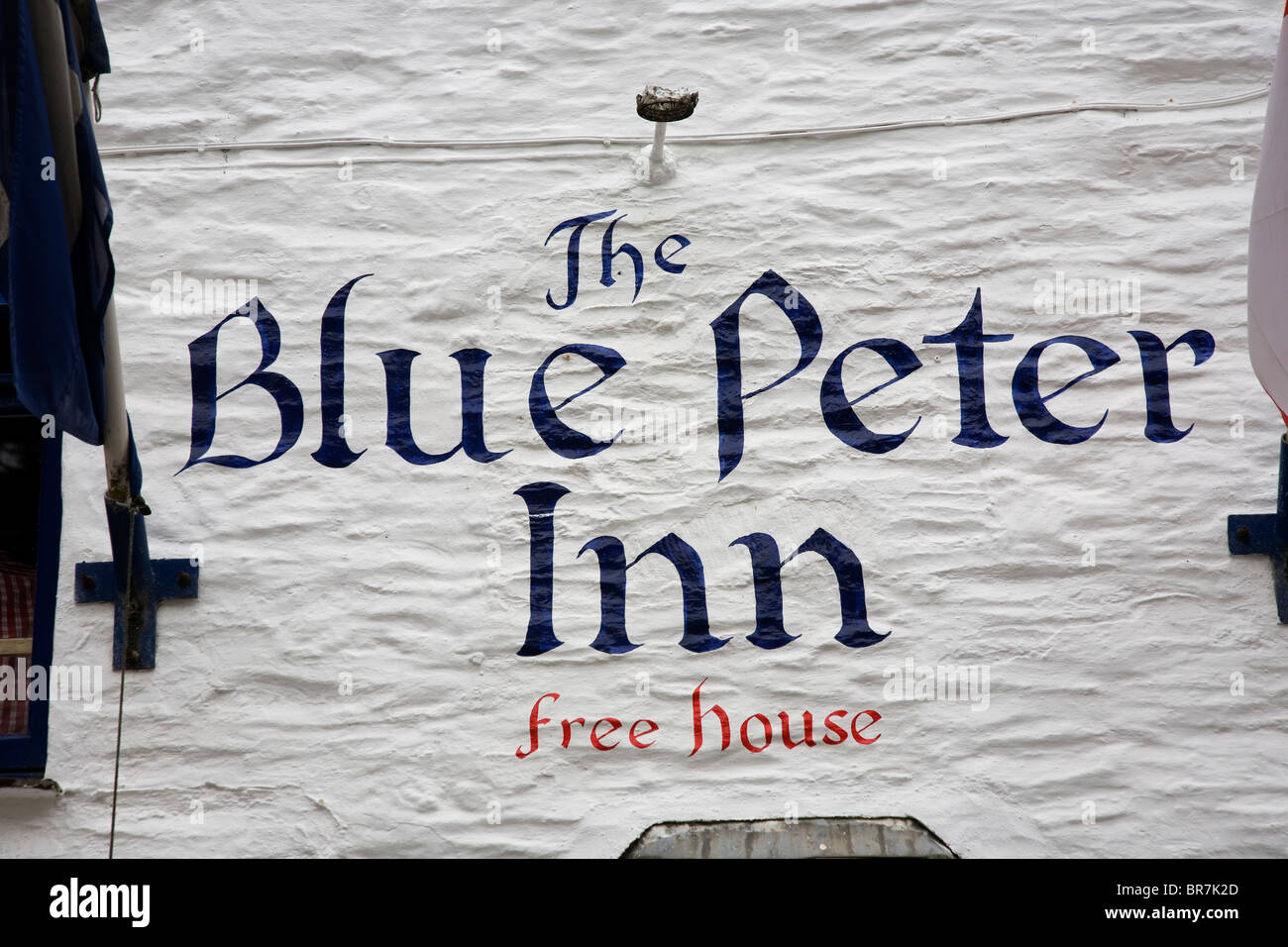 Blue peter flag hi-res stock photography and images - Alamy