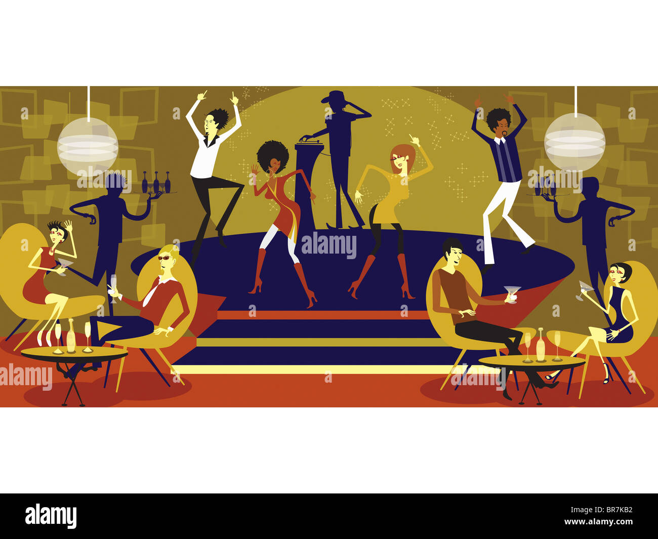 Nightclub restaurant bar nightclubs hi-res stock photography and images ...