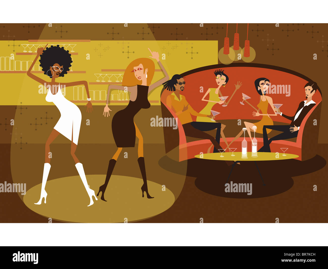 Table Dancing Bar High Resolution Stock Photography and Images - Alamy